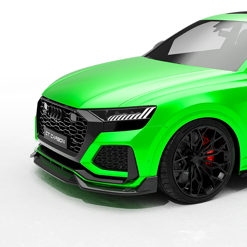 AUDI RSQ8 CT DESIGN CARBON FIBRE FRONT SPLITTER – CT Carbon