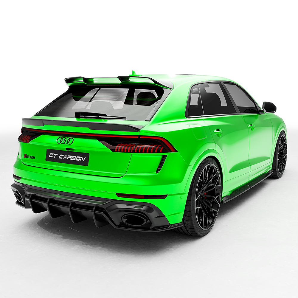 AUDI RSQ8 CT DESIGN CARBON FIBRE REAR BOOT SPOILER | CT Carbon