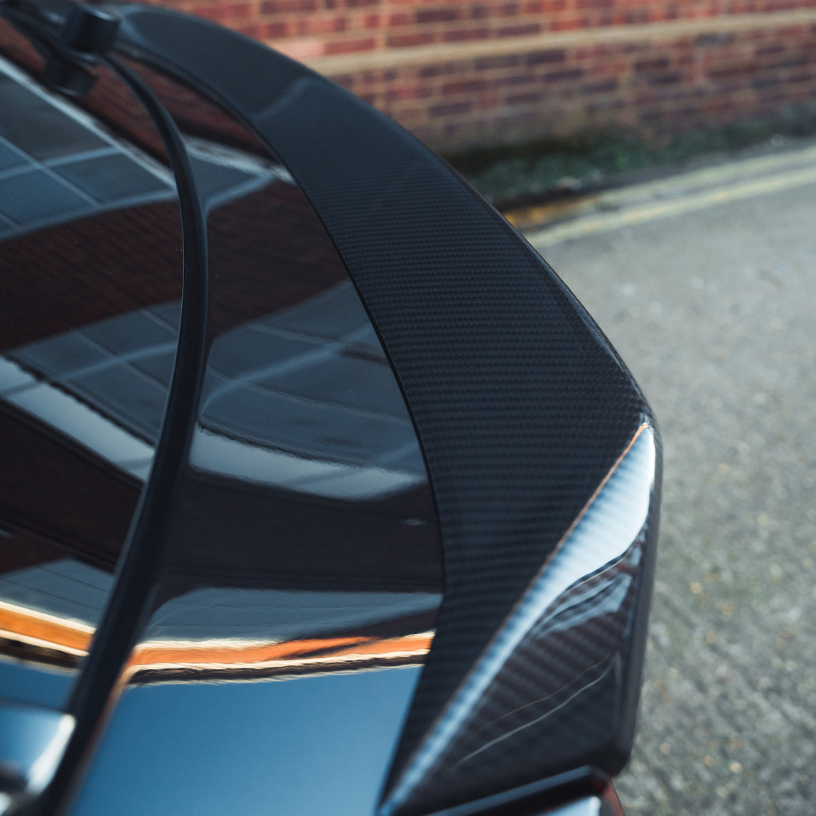 AUDI RSQ8 CT DESIGN CARBON FIBRE REAR BOOT SPOILER | CT Carbon