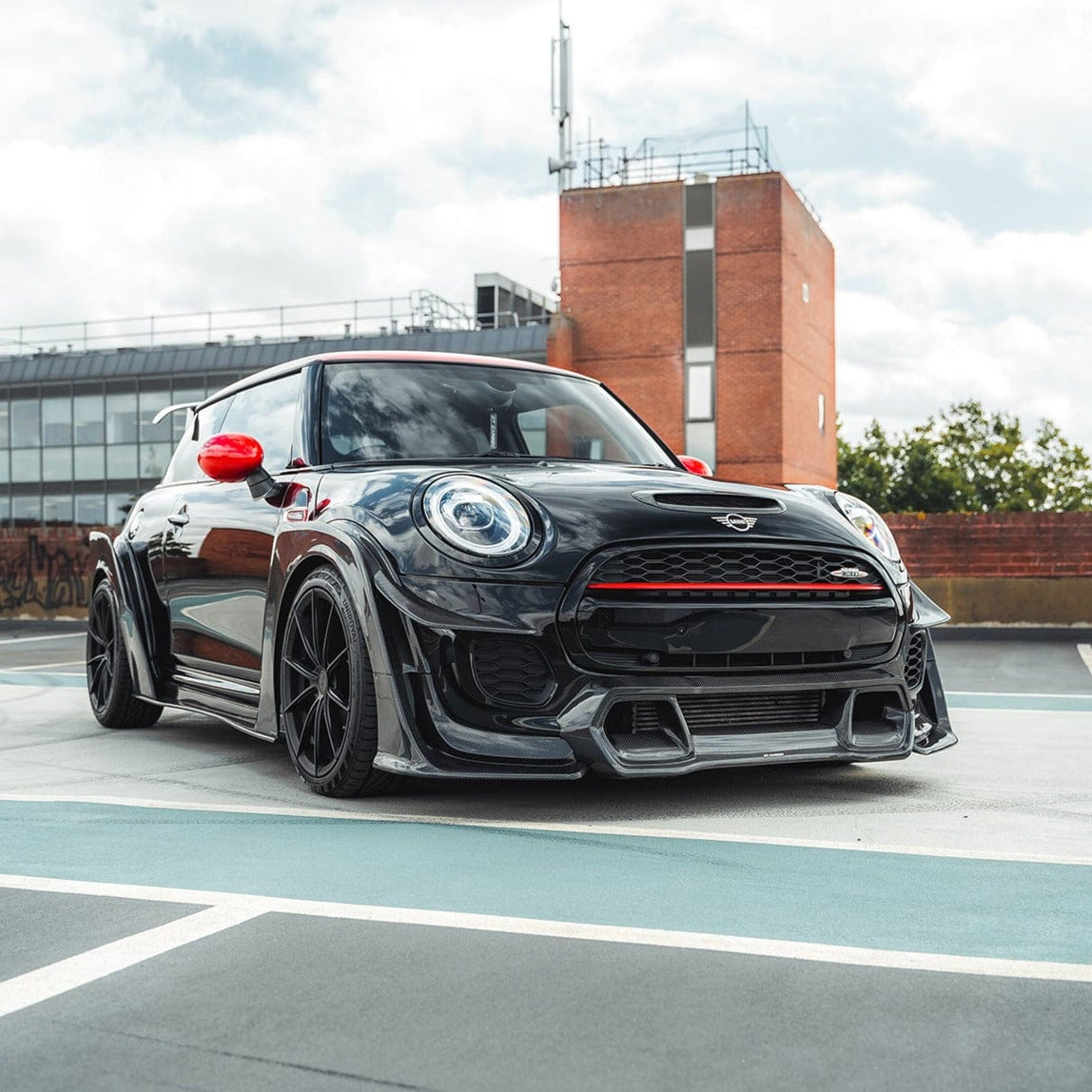 CT CARBON | MINI COOPER S F56 JCW SPORT PACK CARBON FIBRE SPOILER – CT ...