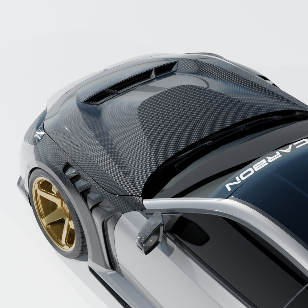 BMW G87 M2 CARBON FIBRE FRONT FENDERS/WINGS - CT DESIGN | CT CARBON ...