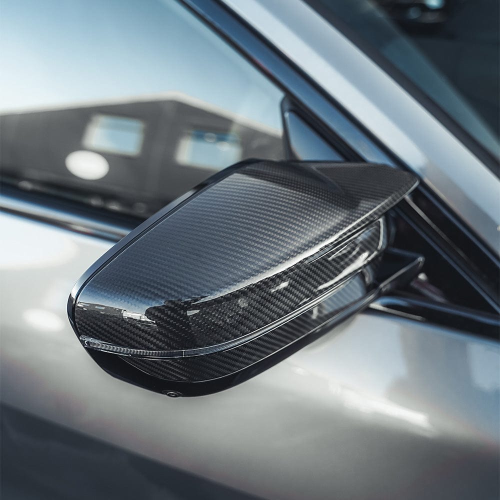 CT CARBON | BMW M3 G80/G81/G82/G83 CARBON FIBRE REPLACEMENT MIRRORS (RHD)