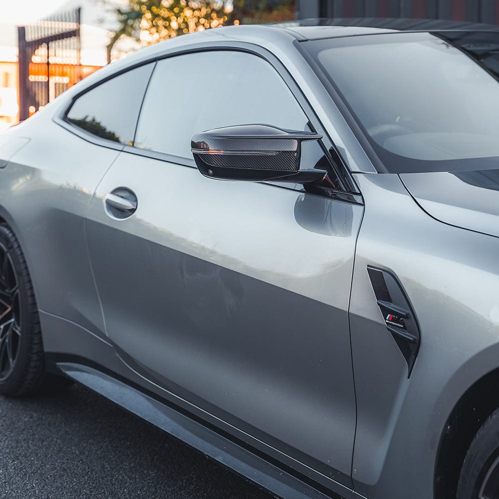 CT CARBON | BMW M3 G80/G81/G82/G83 CARBON FIBRE REPLACEMENT MIRRORS (RHD)