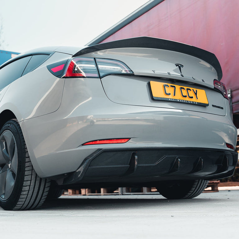 CT Carbon | Premium Tesla Model 3 Carbon Fibre Gloss Black Parts