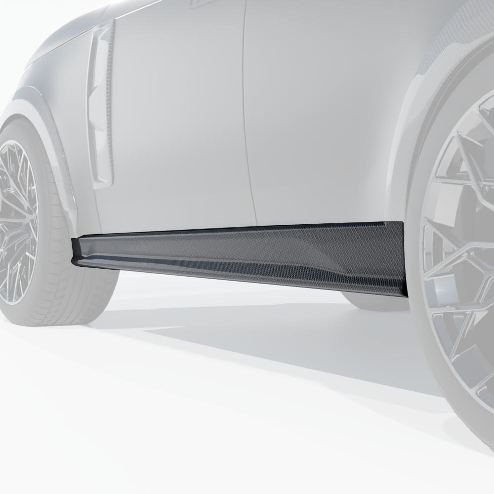 RANGE ROVER L460 2022+ CARBON FIBRE SIDE SKIRTS - CT DESIGN | CT CARBON ...